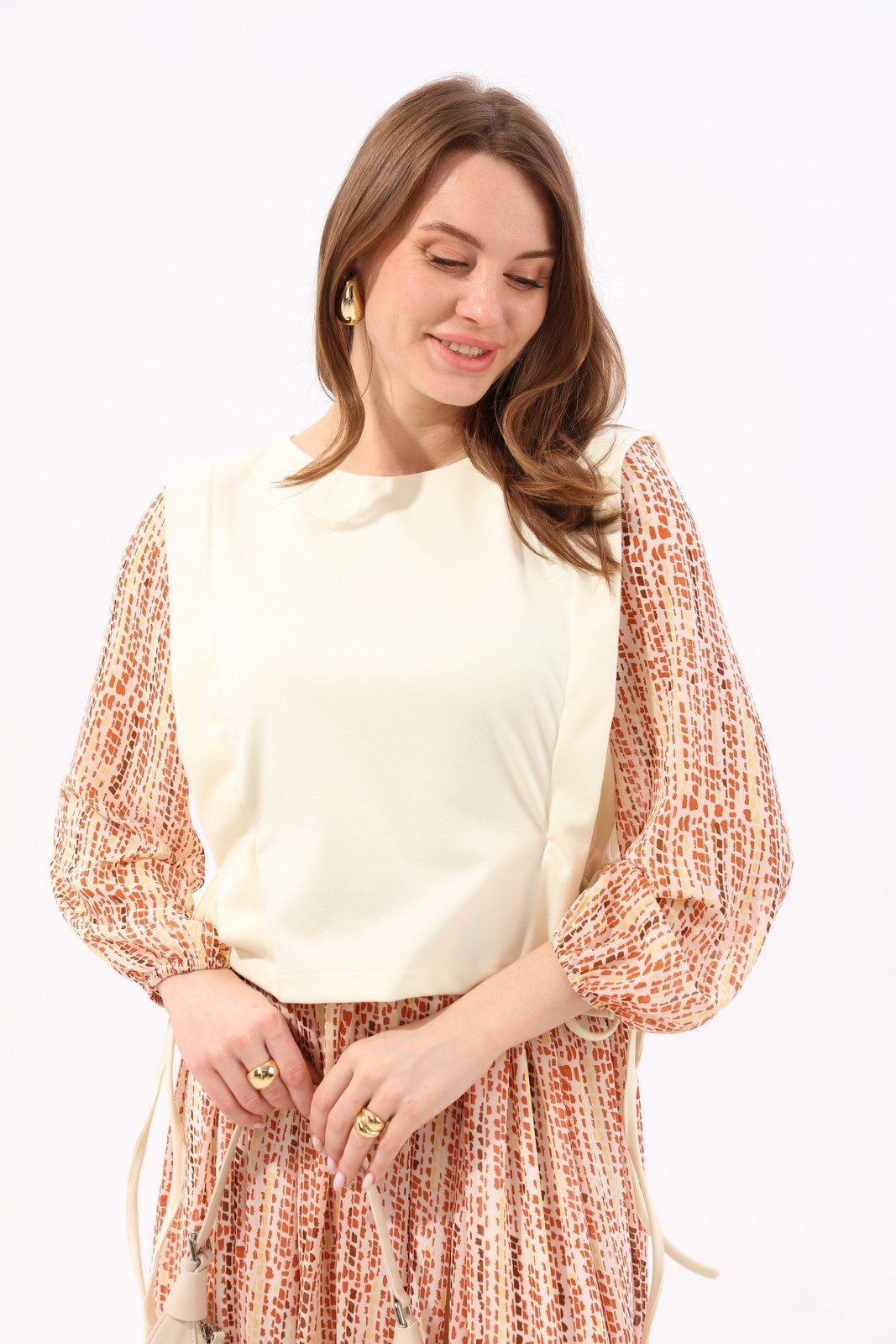 Платье 740-10 песочный NikVa купить - 5% скидка | в наличии